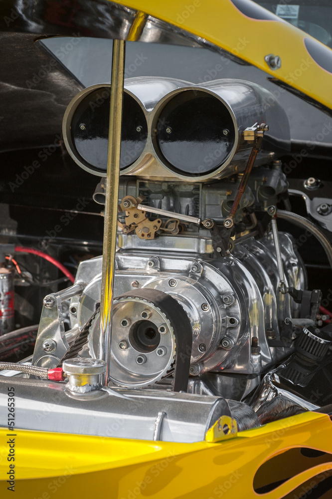 Supercharger Blower Front View