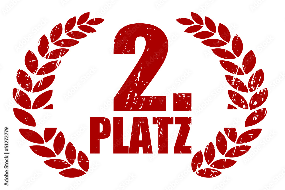 stempel, 2.PLATZ Stock-Vektorgrafik | Adobe Stock