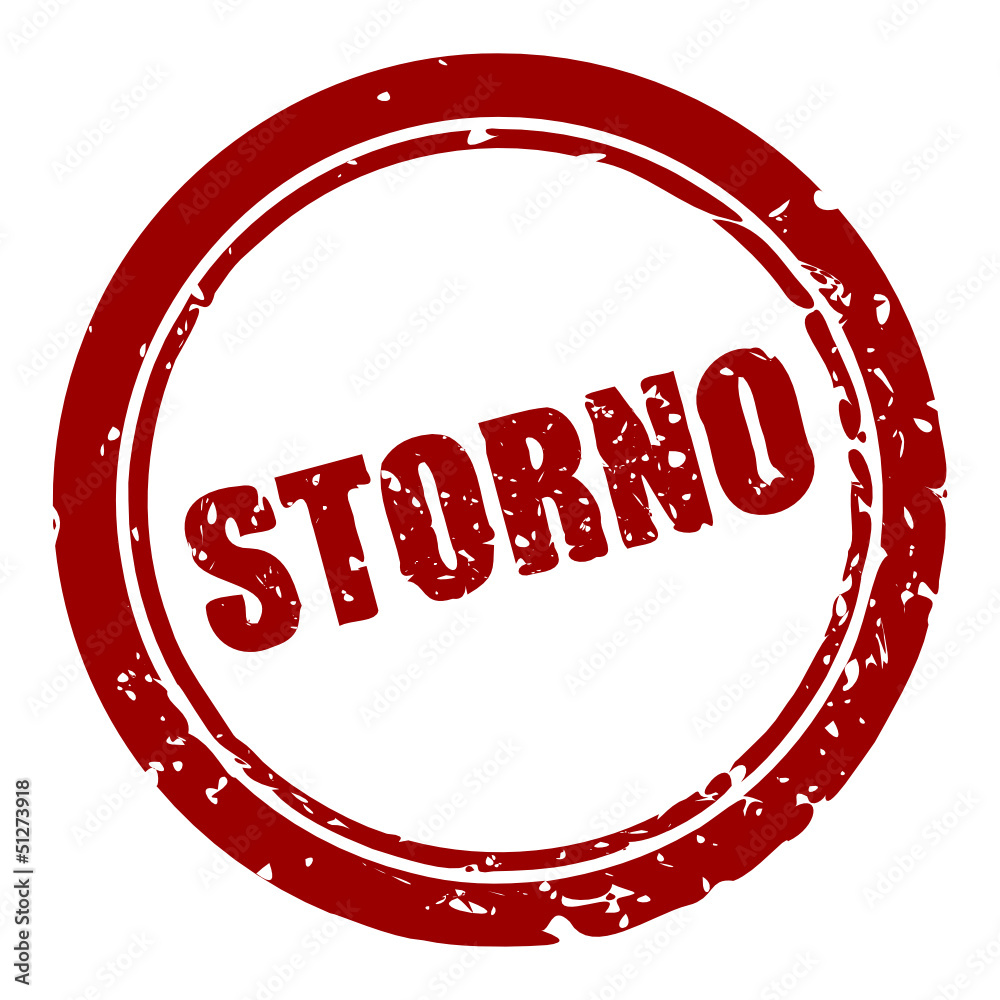 stempel rund storno I Stock Vector | Adobe Stock