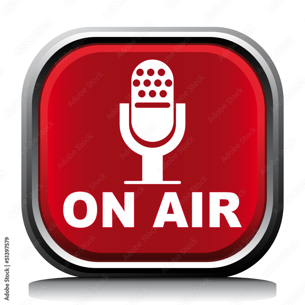 ON AIR ICON Stock Vector | Adobe Stock