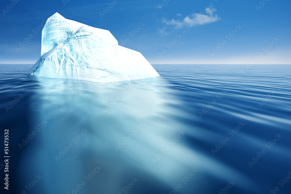 Iceberg. Abstract eco backgrounds for your design Stock Illustration ...
