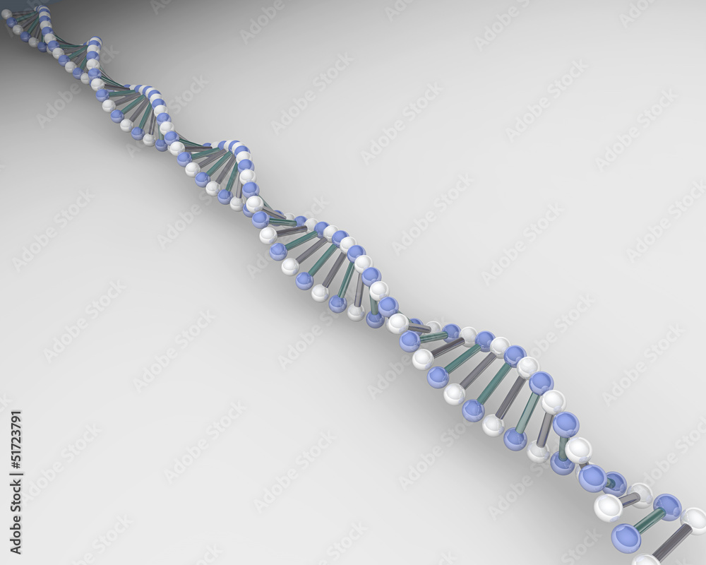 Dna elica molecole Stock Illustration | Adobe Stock