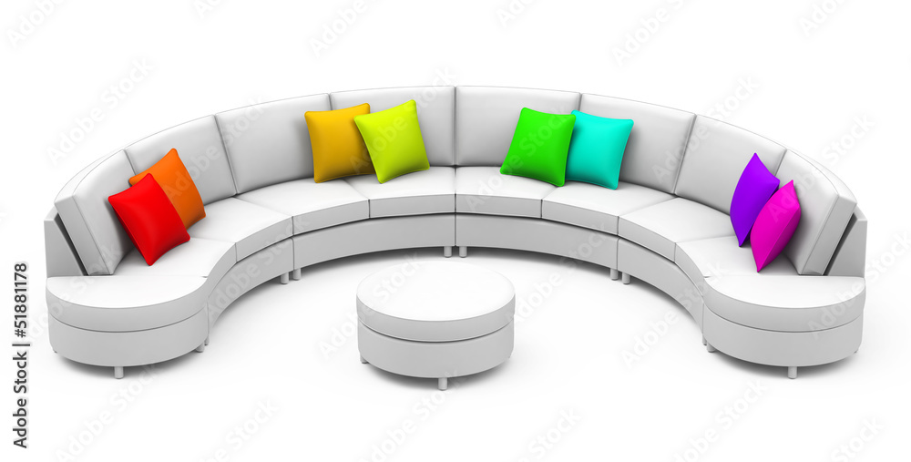 Die Couch Stock Illustration | Adobe Stock