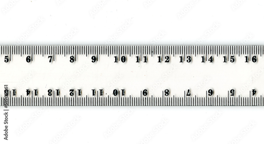Transparent ruler Stock Photo | Adobe Stock