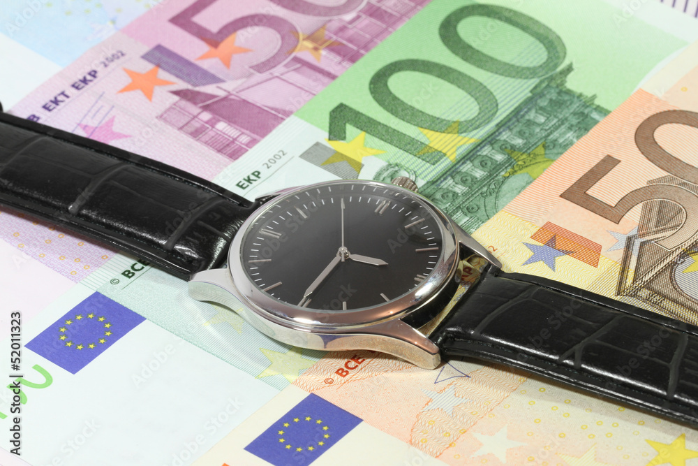 Zeit ist Geld Stock-Foto | Adobe Stock