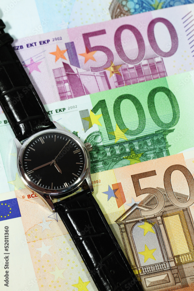 Zeit ist Geld Stock-Foto | Adobe Stock