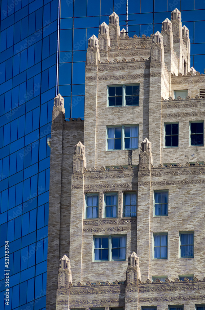 Old vs. New Contrasting Architecture Styles Stock Photo | Adobe Stock