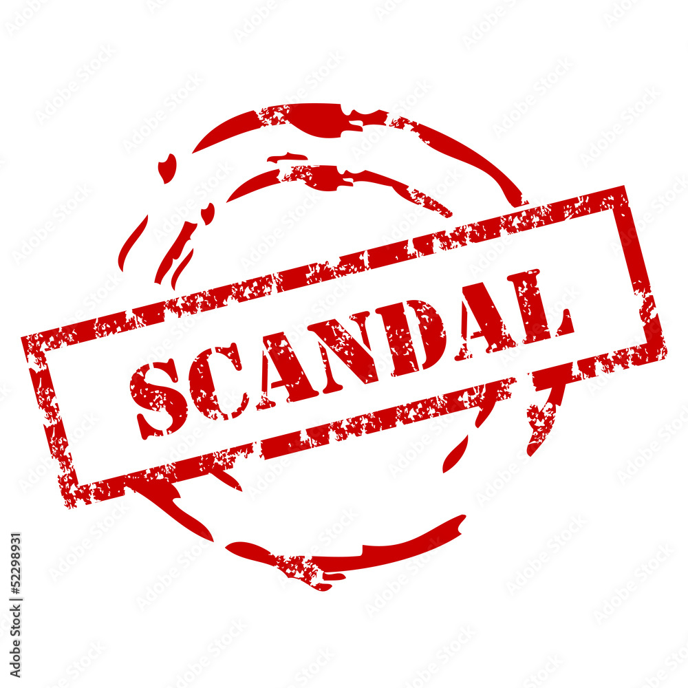 Scandal Stock Vector | Adobe Stock