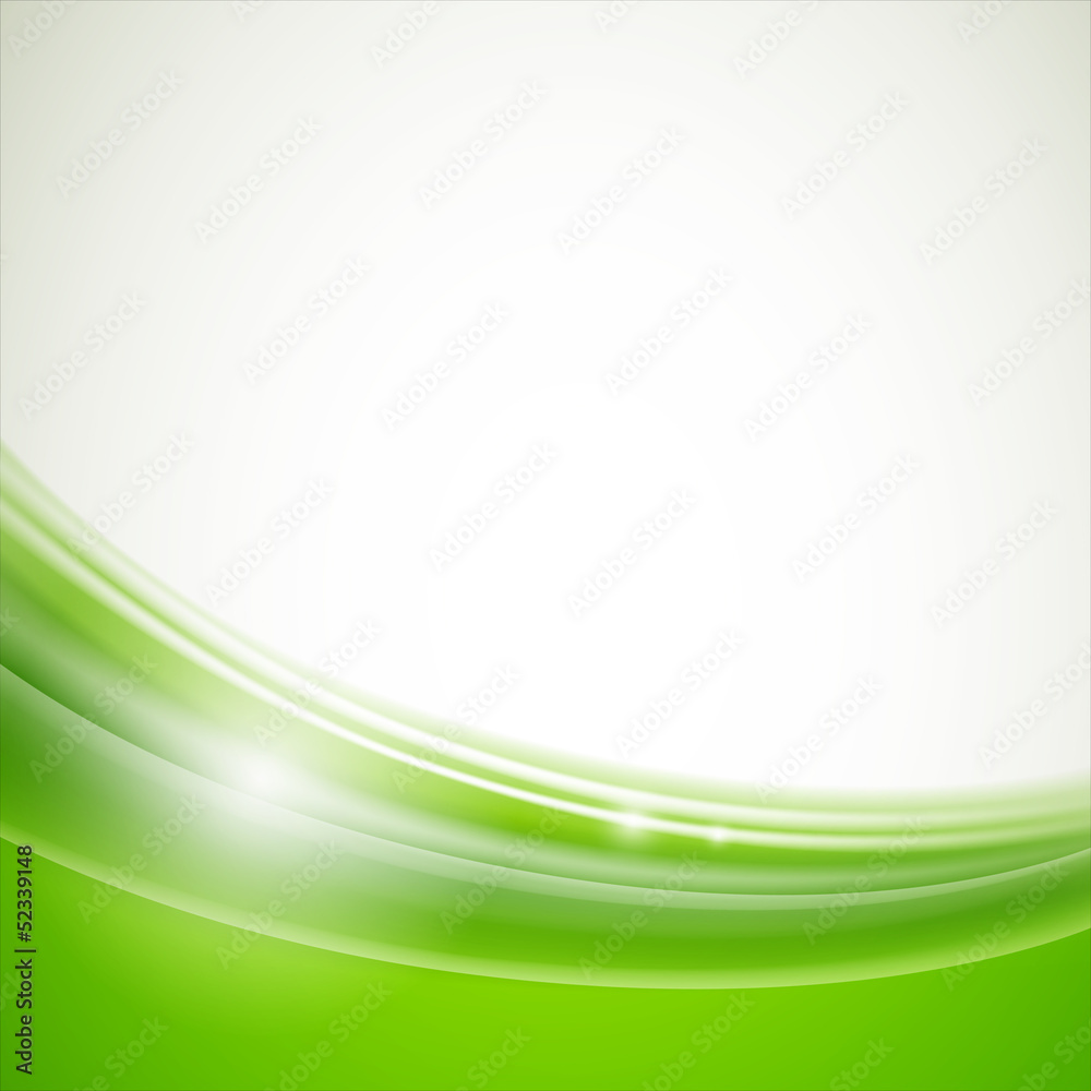 Vector Illustration of a Natural Green Background Stock Vector | Adobe ...