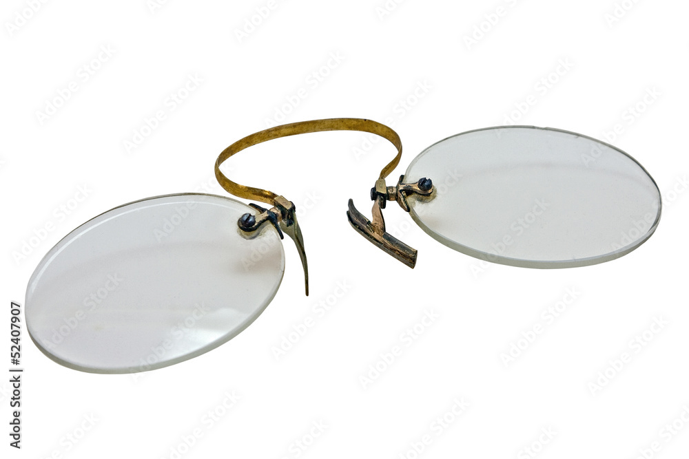 vintage pince nez Stock Photo | Adobe Stock