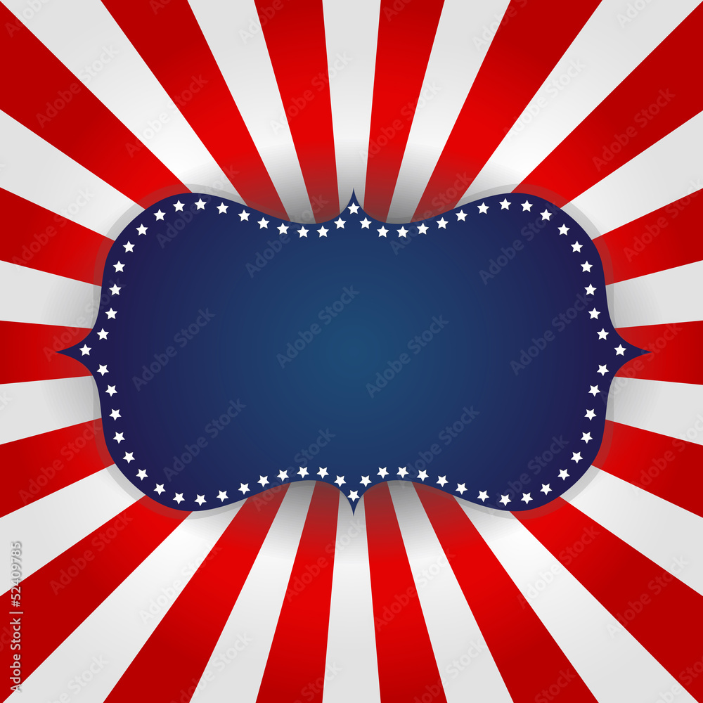 American flag Design Stock Vector | Adobe Stock