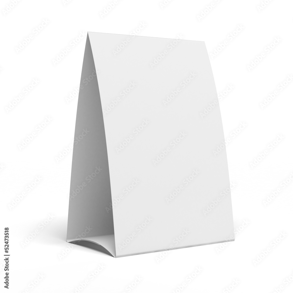 Table Tent Stock Illustration | Adobe Stock