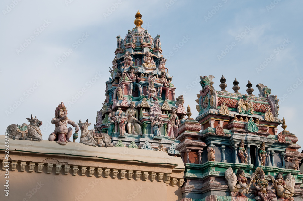 Hindu temple Stock Photo | Adobe Stock