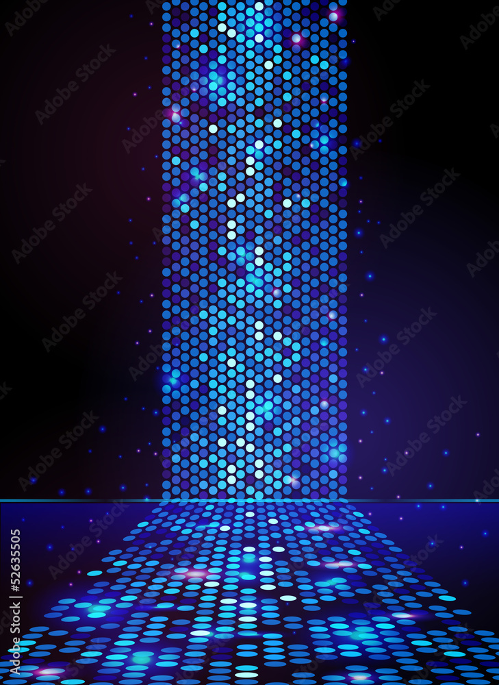 Disco abstract background Stock Vector | Adobe Stock