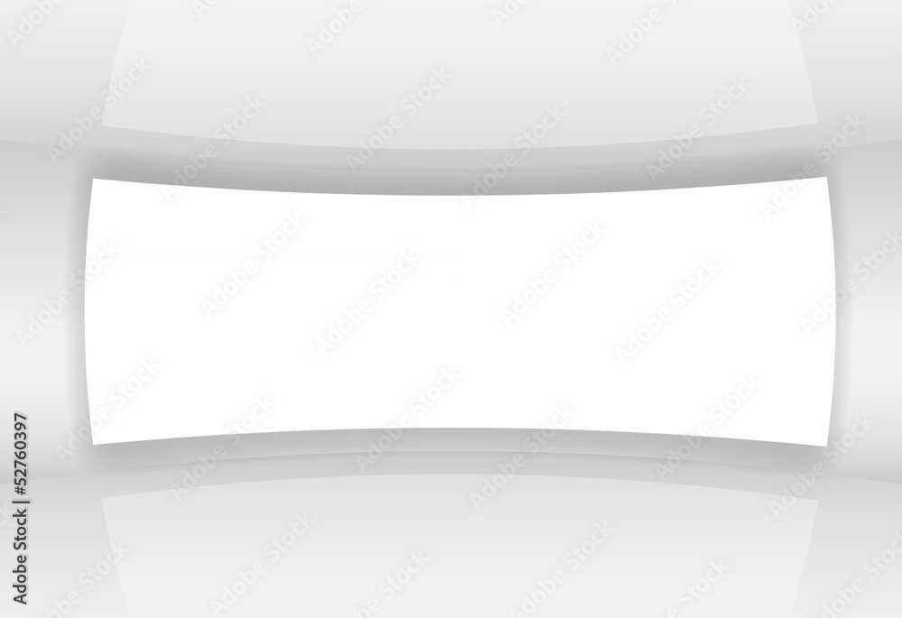 Abstract white Screen vector illustration Stock Vector | Adobe Stock