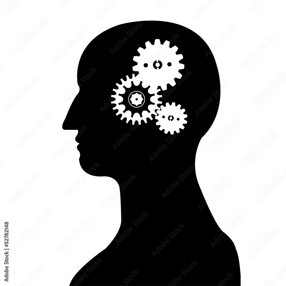 Gear Head Vector