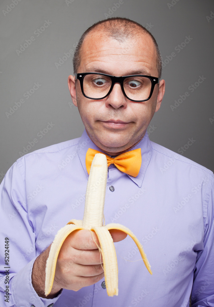 Guy Eating Banana