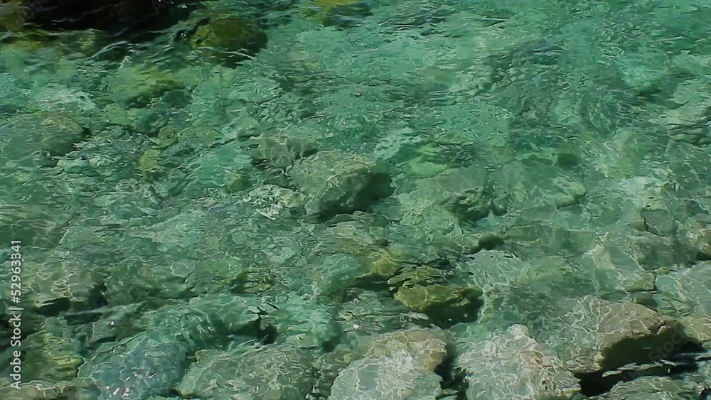 sea water caustic Stock Video | Adobe Stock