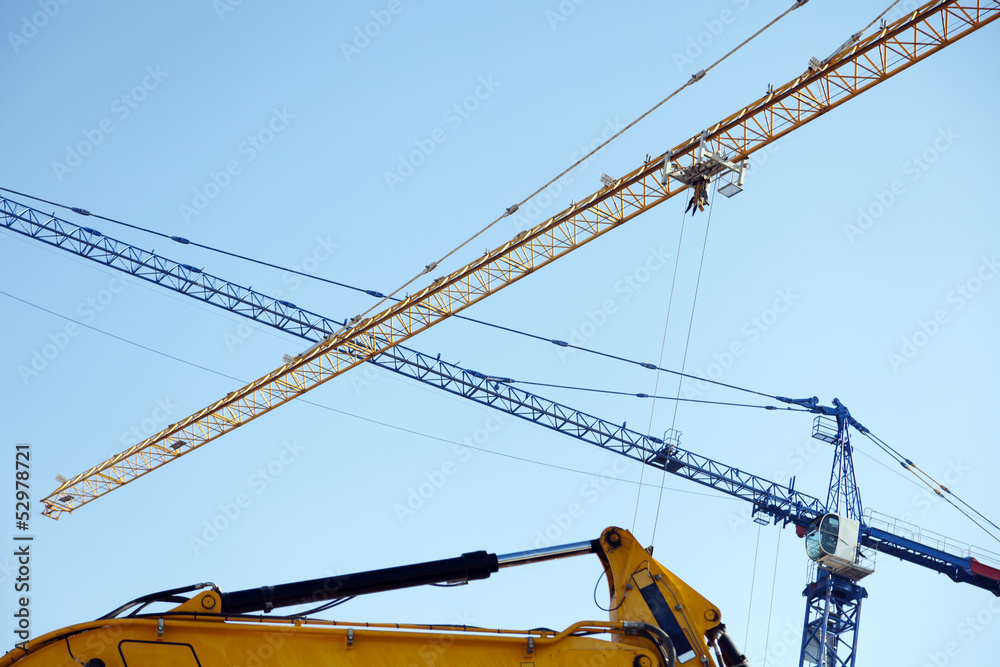 Parts of Heavy Machinery Stock Photo | Adobe Stock