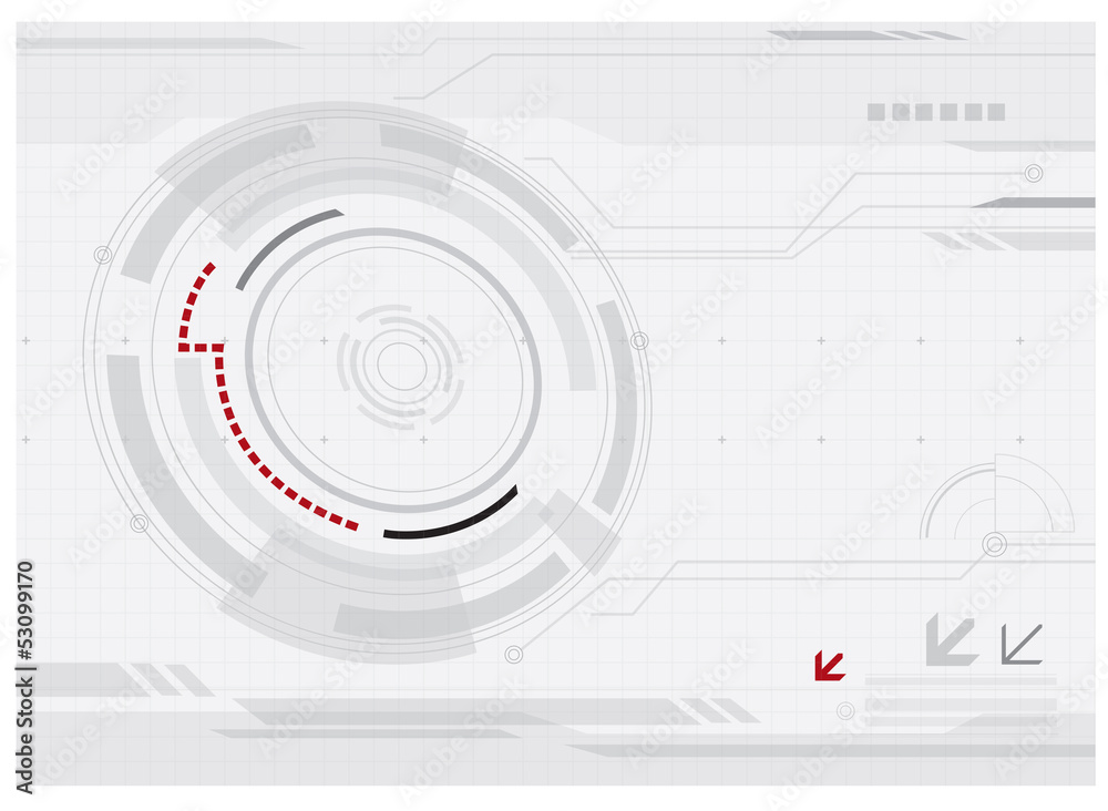 Abstract Network Technology Background Stock Vector Adobe Stock