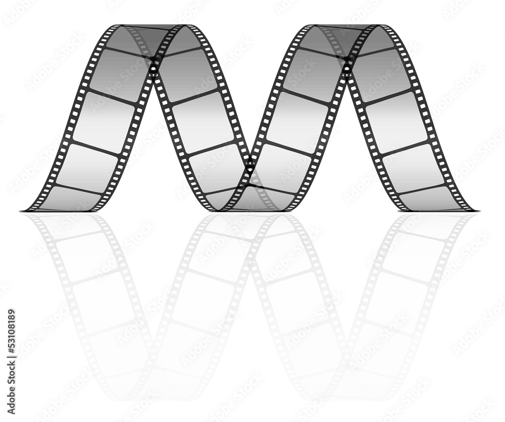 Film Strip Letters