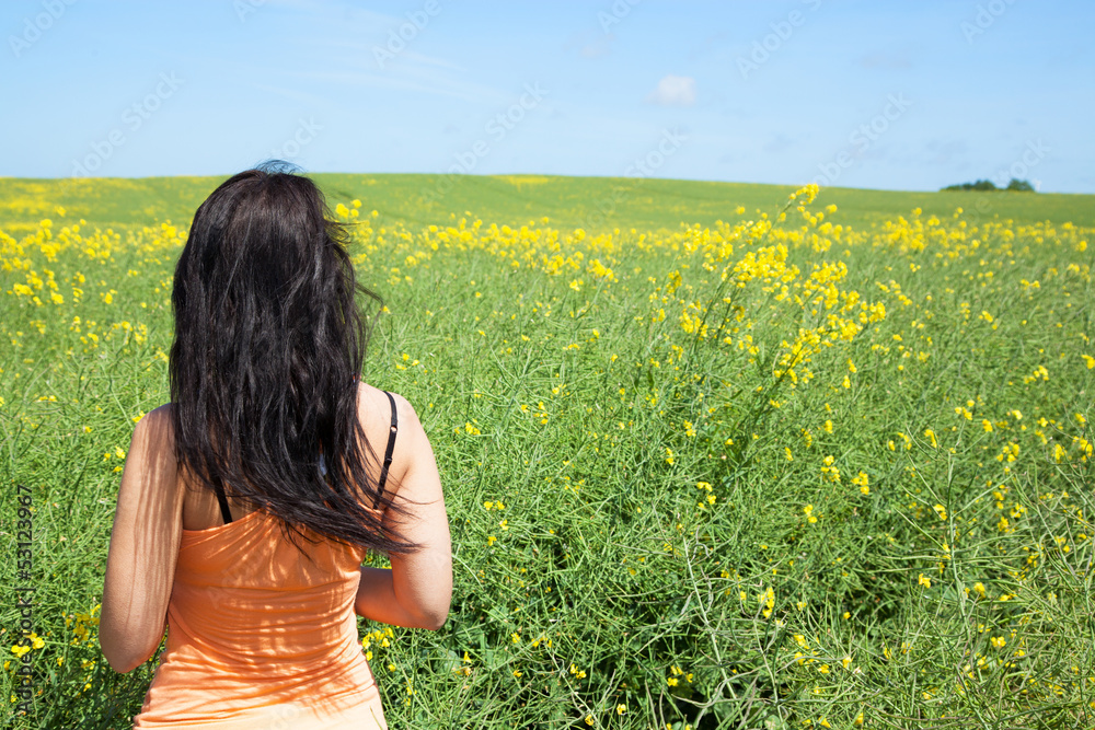 Bild Frau Von Hinten