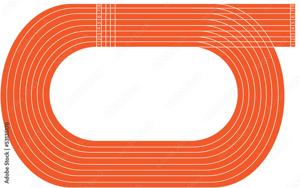 400 Meter Running Track Stock Illustration Adobe Stock 400 Meter Running Track Stock Illustration Adobe Stock