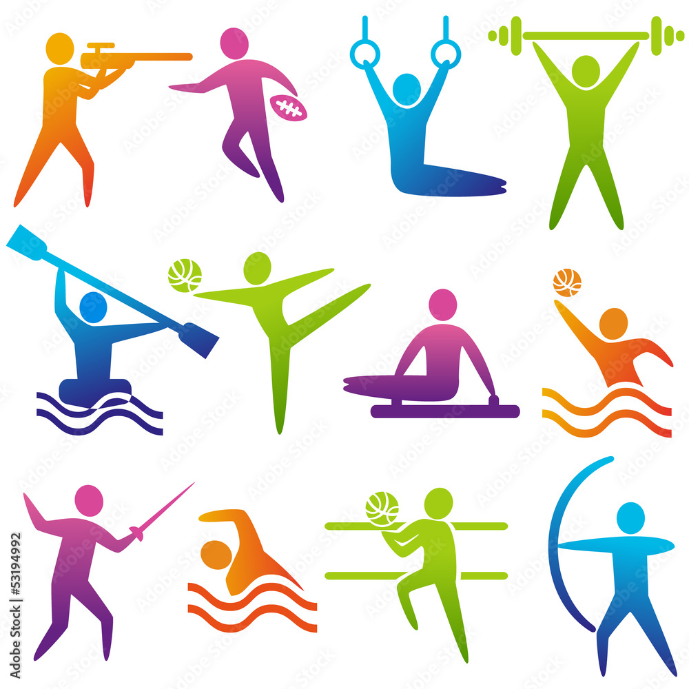 Sports Stock Vector | Adobe Stock