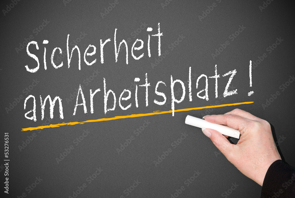 Sicherheit am Arbeitsplatz Stock-Illustration | Adobe Stock