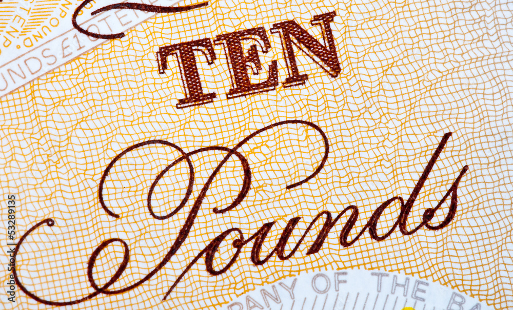Ten Pounds Stock Photo | Adobe Stock
