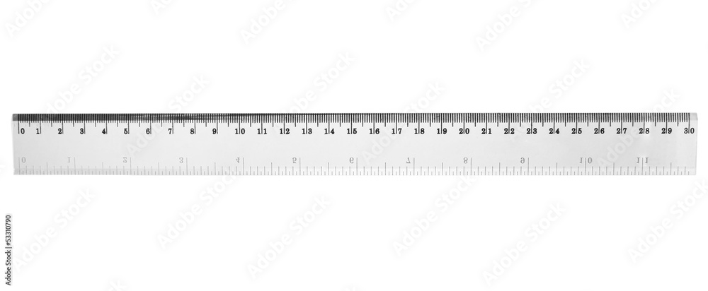 a transparent ruler Stock Photo | Adobe Stock