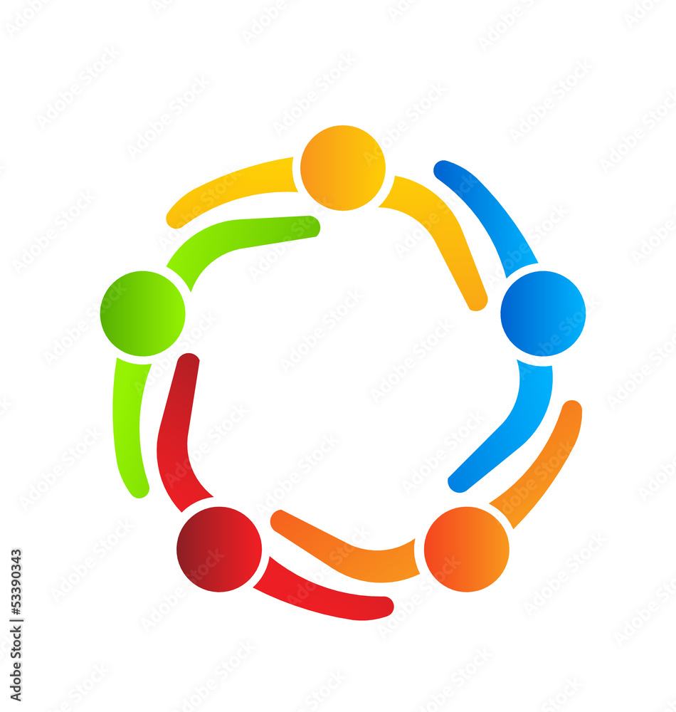 Business logo design, partners 5 Stock Vector | Adobe Stock