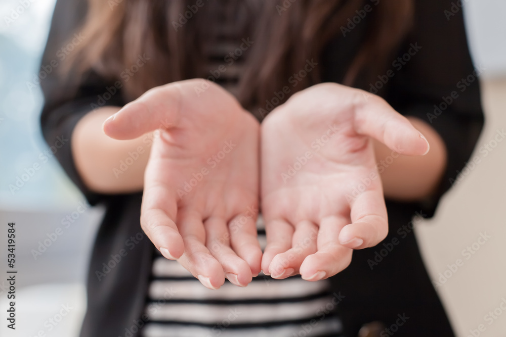 open palm Stock Photo | Adobe Stock