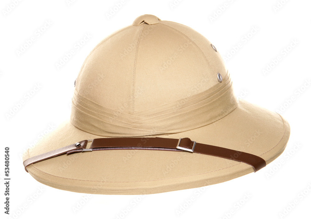 Safari jungle hat Stock Photo | Adobe Stock