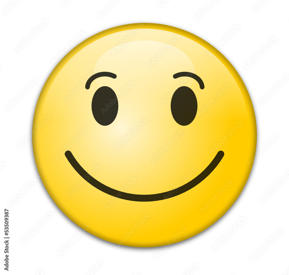 Icon Smiley fröhlich vector de Stock | Adobe Stock