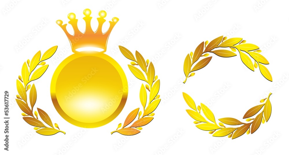 Ehrenkranz2506a Stock-Vektorgrafik | Adobe Stock