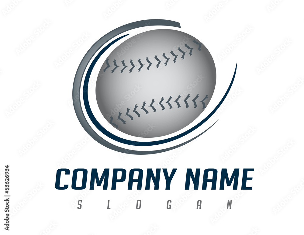 Logo Baseball Stock Vector | Adobe Stock