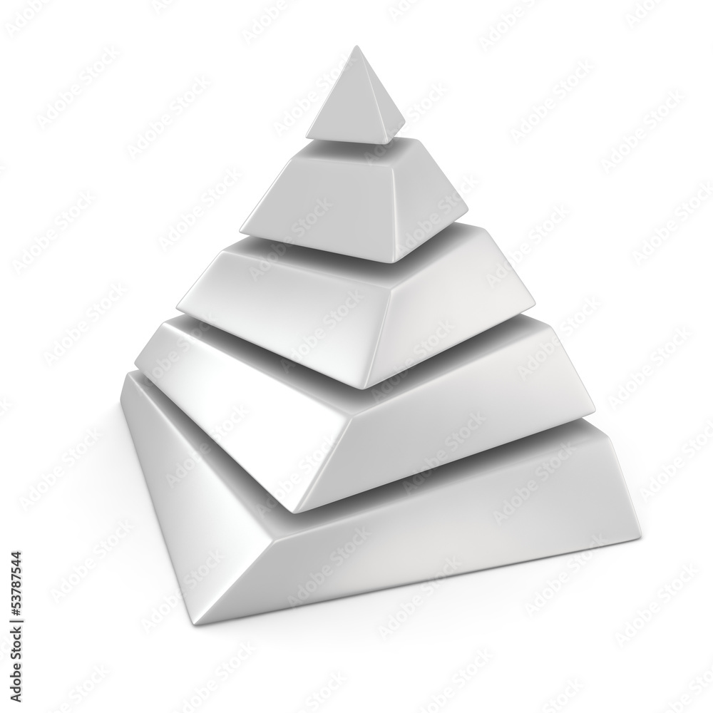 Blank pyramid Stock Illustration | Adobe Stock