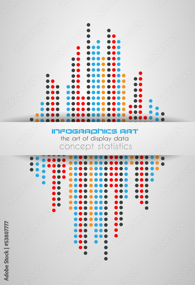 Infographics concept to display your data Stock Vector | Adobe Stock