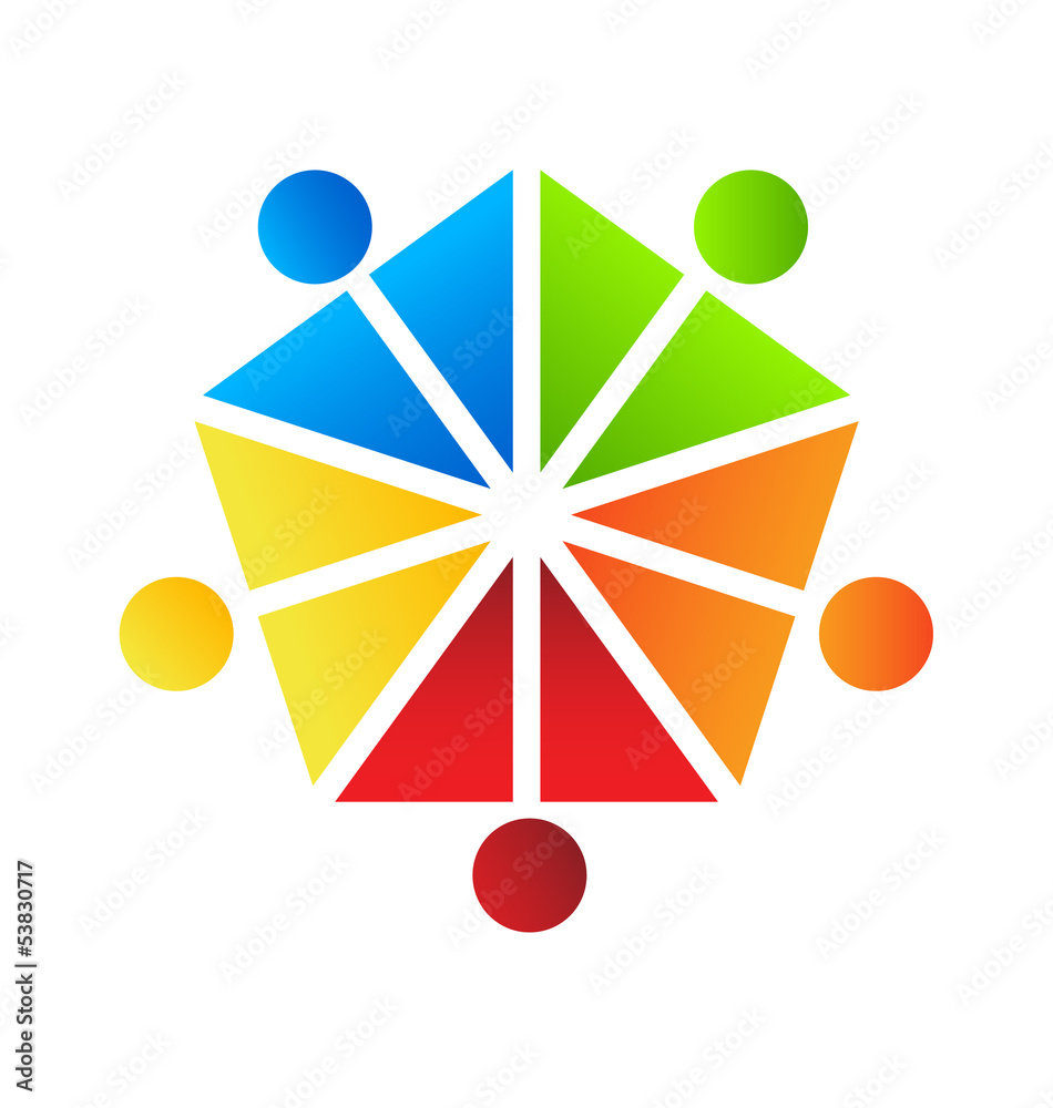 People Team Vector Design element Stock Vector | Adobe Stock