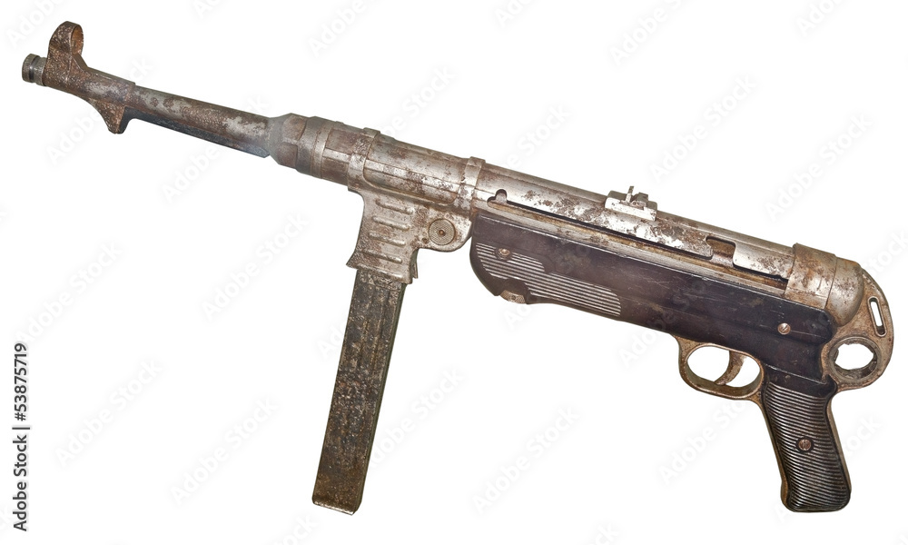 German Mp40 submachine gun Stock Photo | Adobe Stock
