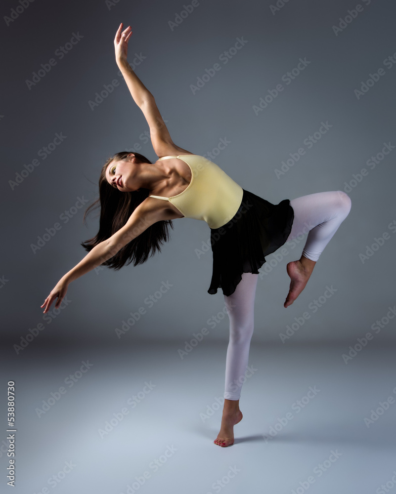 Female modern dancer Stock Photo | Adobe Stock