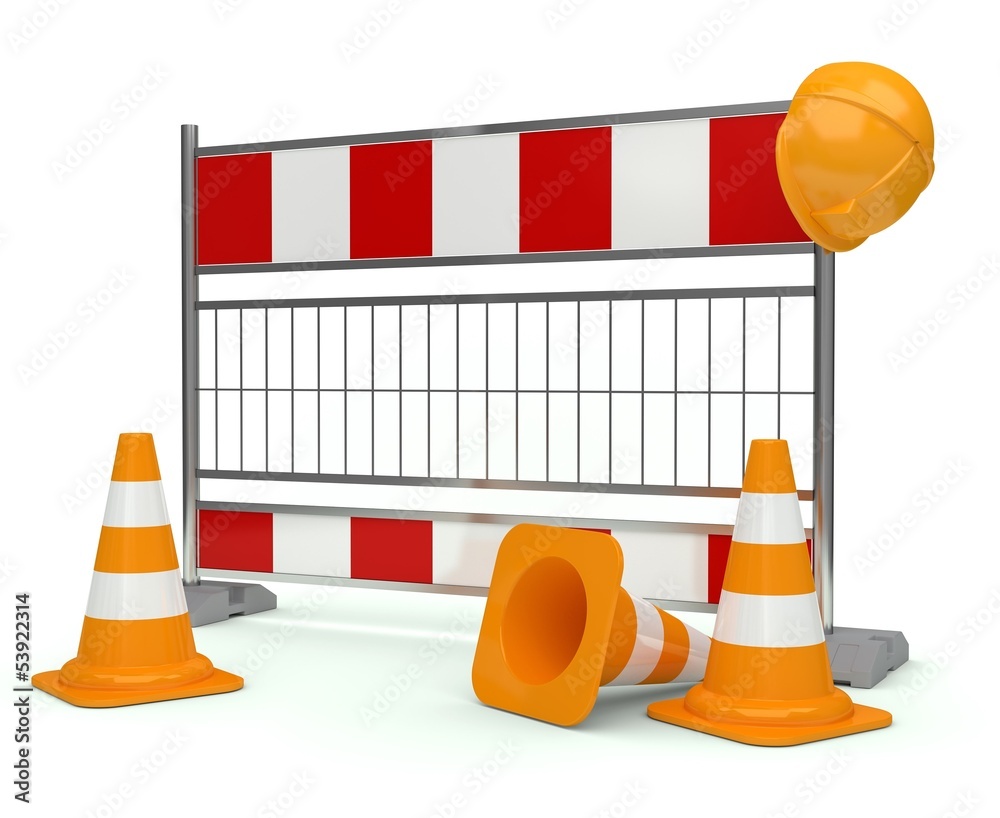 absperrung Stock-Illustration | Adobe Stock
