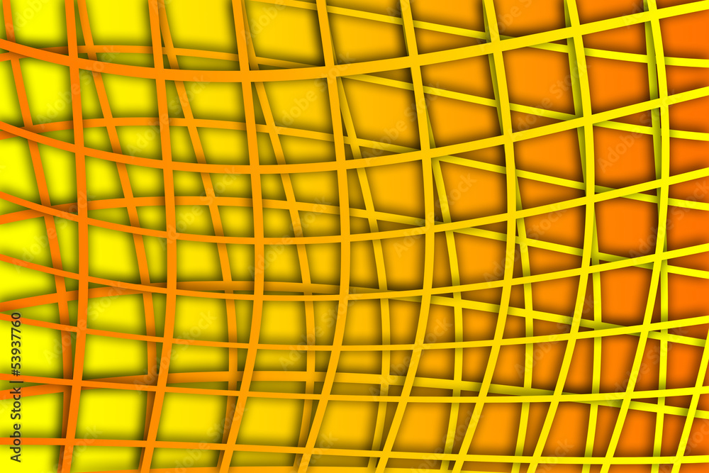 recurrent curved square pattern, wallpaper, background. Stock Photo ...