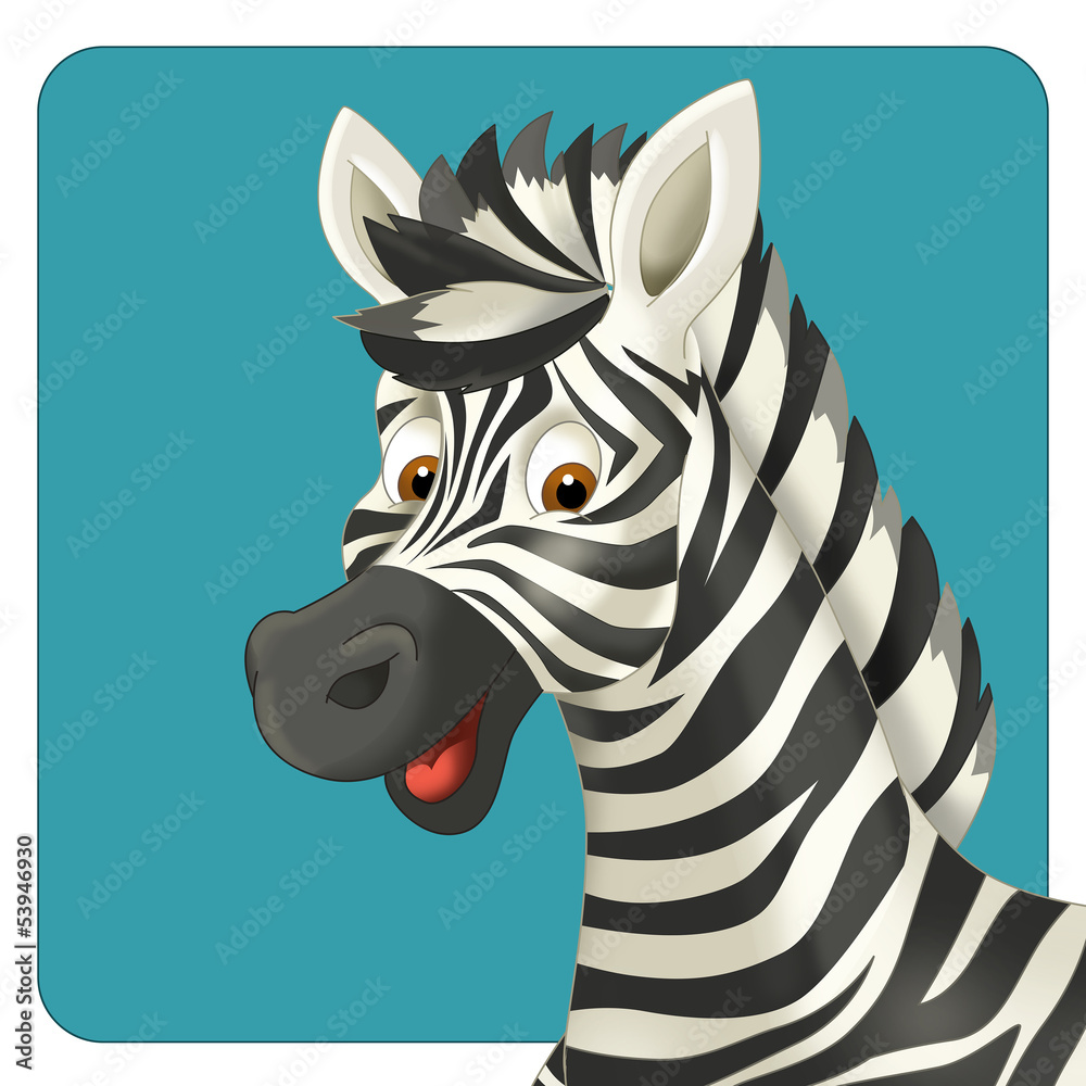 Cartoon safari - illustration for the children Stock Illustration ...