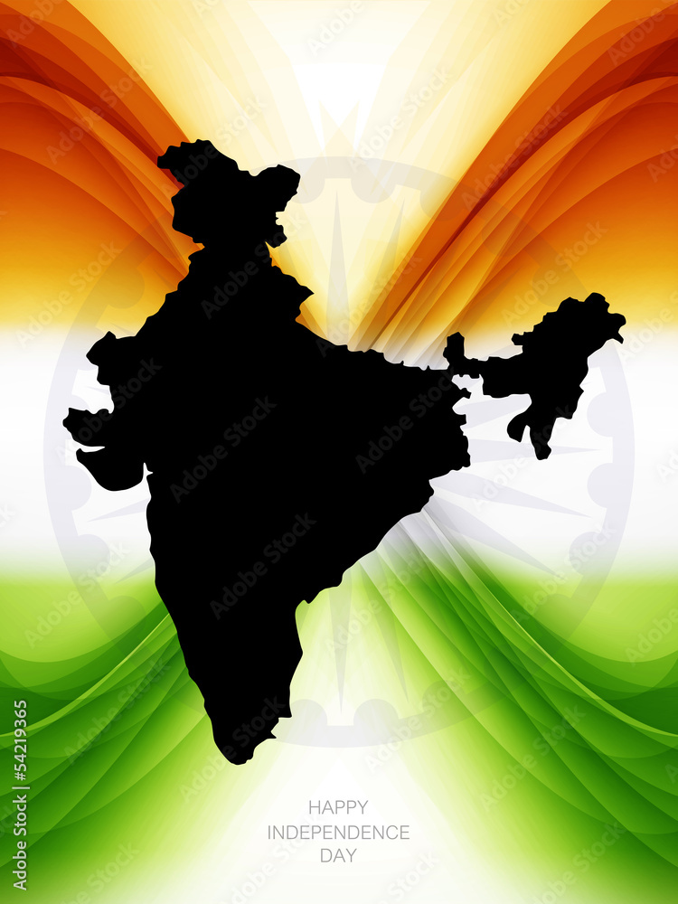 Beautiful background design for Indian independence day. Stock Vector ...