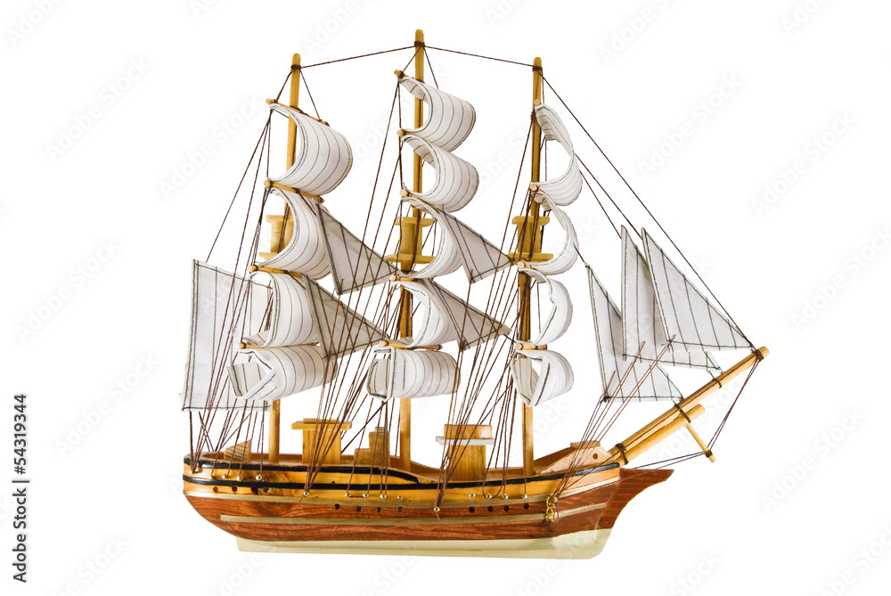 frigate isolated Stock Photo | Adobe Stock
