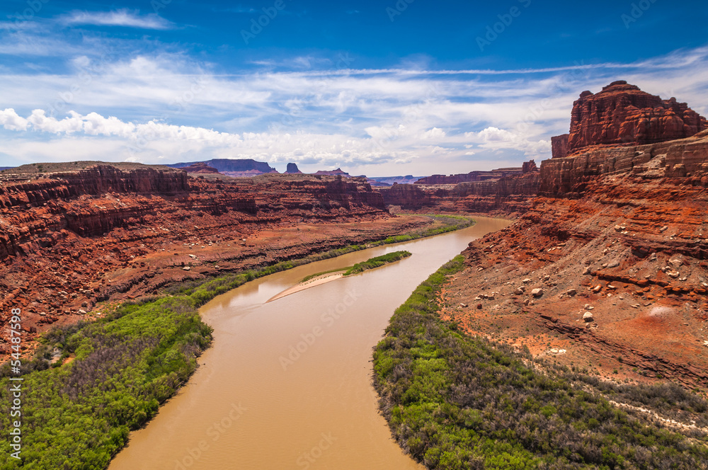 Thelma and Louise also known as Fossil Point. Stock Photo | Adobe Stock