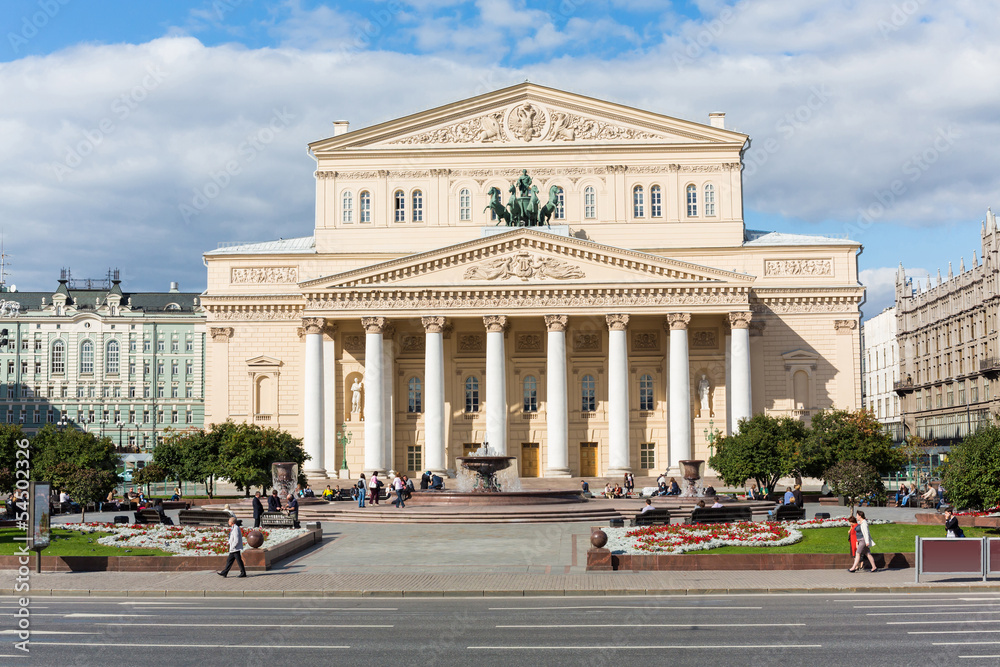 Beautiful building of Theatre Stock Photo | Adobe Stock
