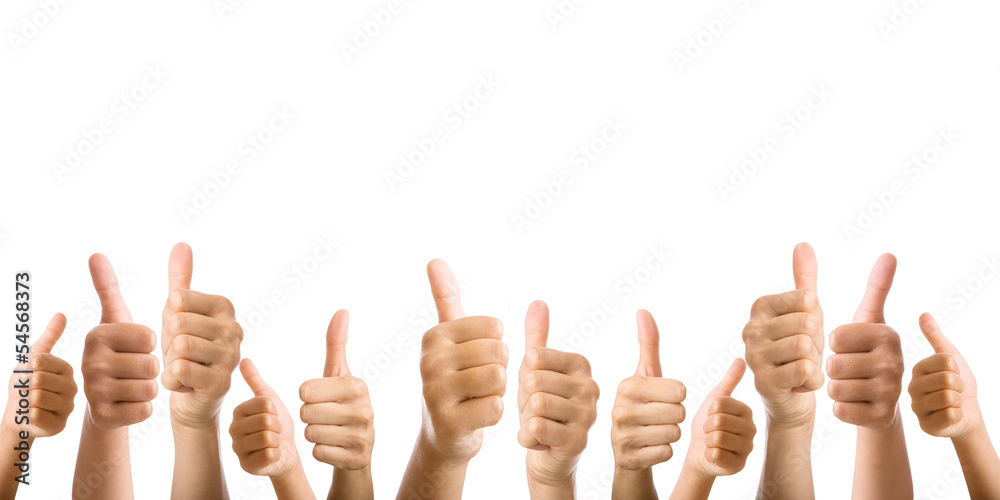 daumen hoch Stock-Foto | Adobe Stock